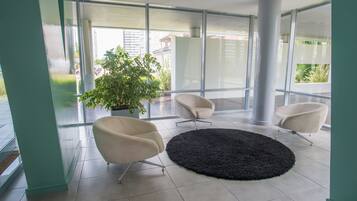 Sala de estar do lobby
