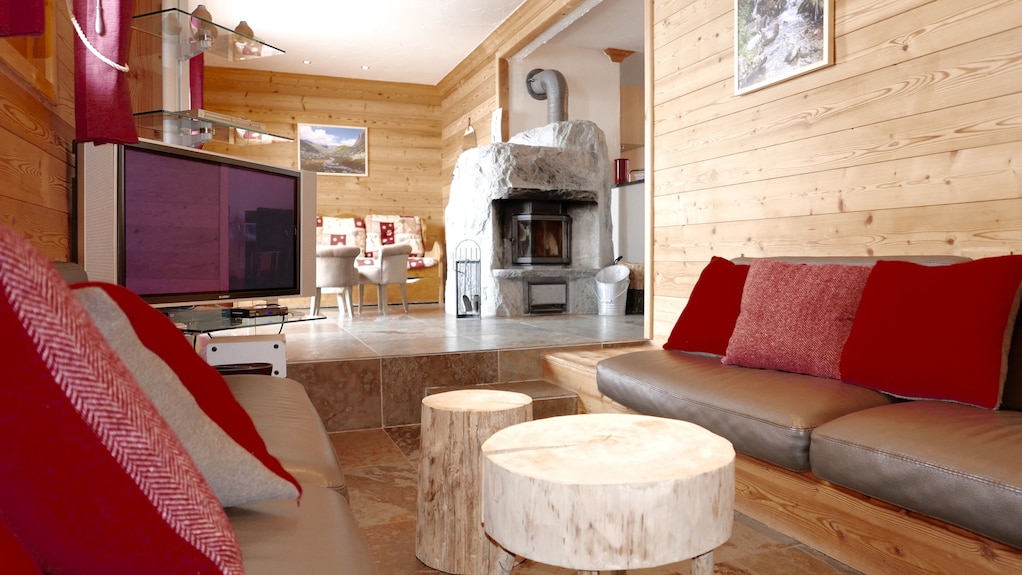 Saint-martin-de-belleville, Chalet Eden Kapazität 12 Personen, Spa Sauna Hammam - Frankreich