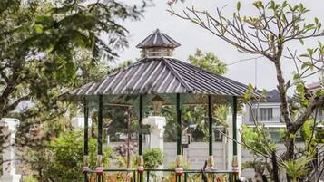 Vista para o jardim