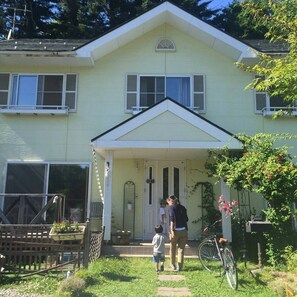 Entrada do alojamento