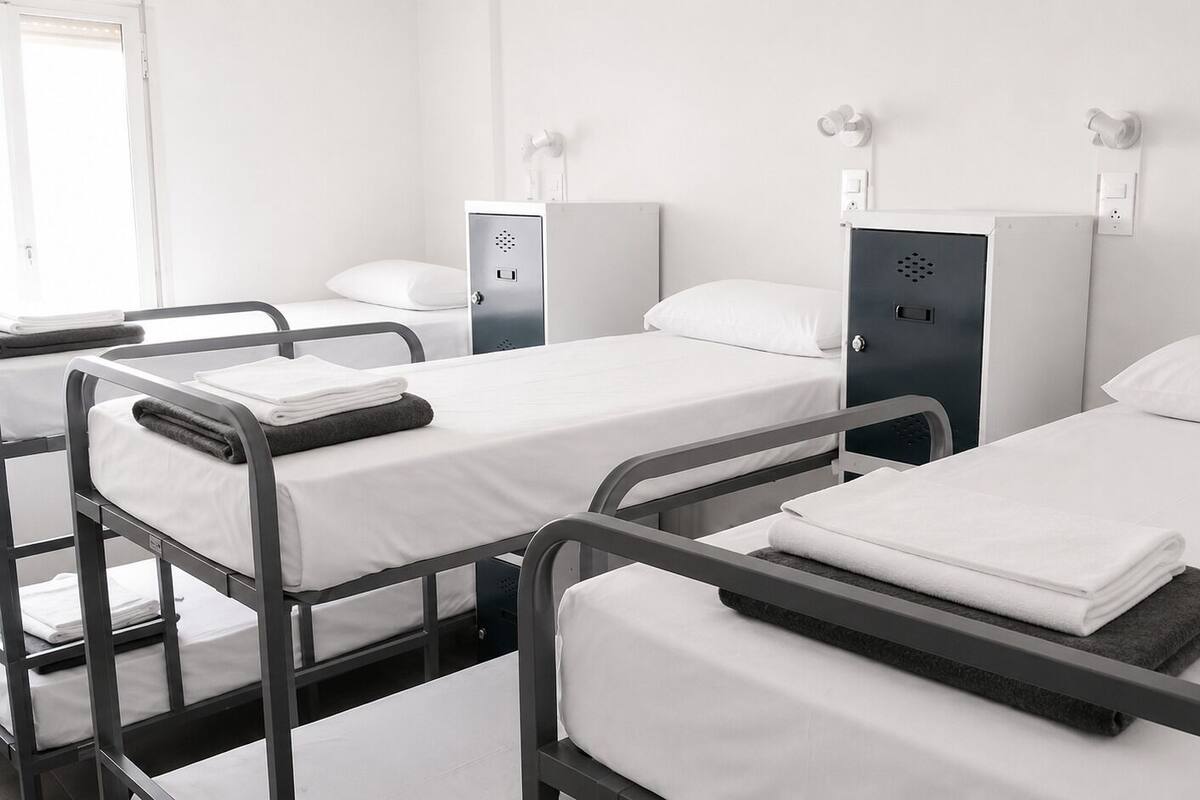 Dormitório Partilhado, apenas para mulheres, casa de banho privativa (1 bed in a 6 beds dorm) | Wi-fi grátis, roupa de cama fornecida
