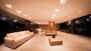Sala de estar do lobby