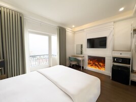 Quarto casal luxo, para não fumantes | Vista do quarto