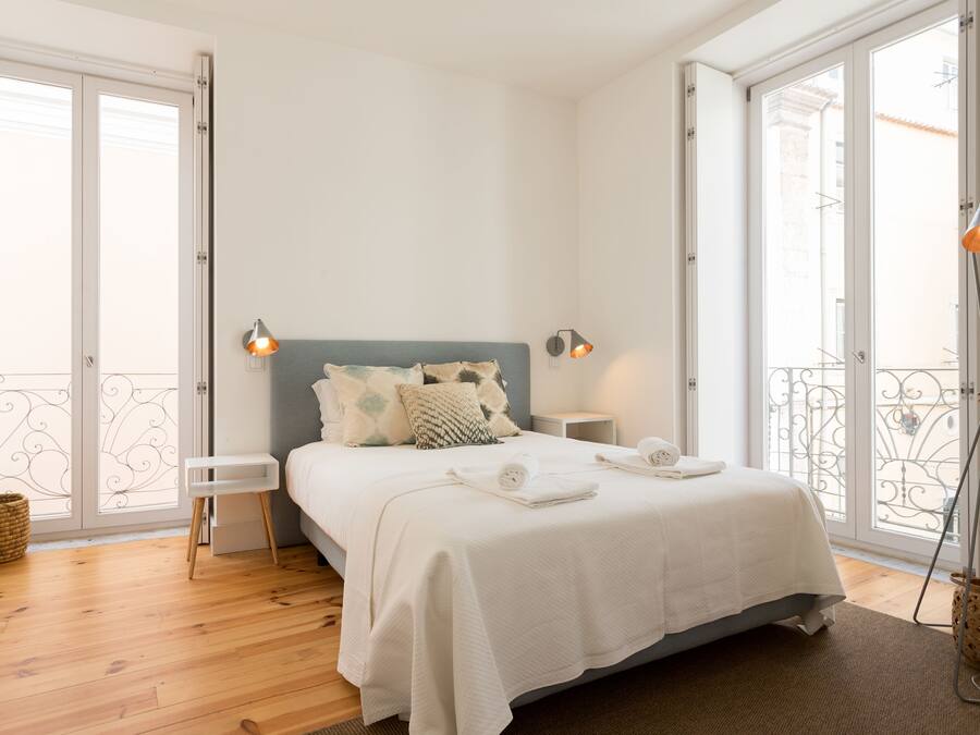 Estúdio | 1 quarto, cofres nos quartos, escrivaninha