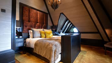 Penthouse Suite | 1 quarto, roupa de alta qualidade, minibar com produtos grátis