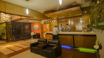 Sala de estar do lobby