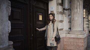 Entrada do alojamento