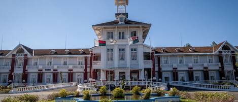 Fachada da propriedade