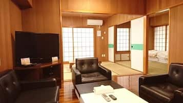 Quarto Tradicional, não fumadores, cozinha (Japanese Style,High Floor for 7guests) | Secretária, quartos insonorizados, Wi-fi grátis