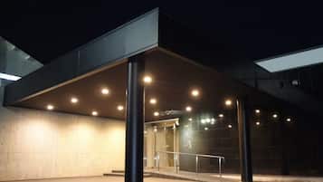 Entrada do alojamento