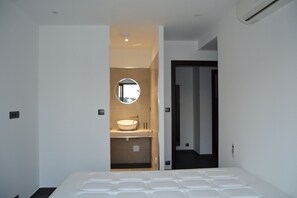 Apartamento de Luxo, 3 quartos, piscina privativa, vista para o oceano | 1 quarto, roupa de alta qualidade, quartos insonorizados 