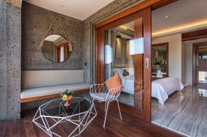 Quarto Lua de Mel (Suite Lagoon 1 large bed) | Terraço/pátio interior