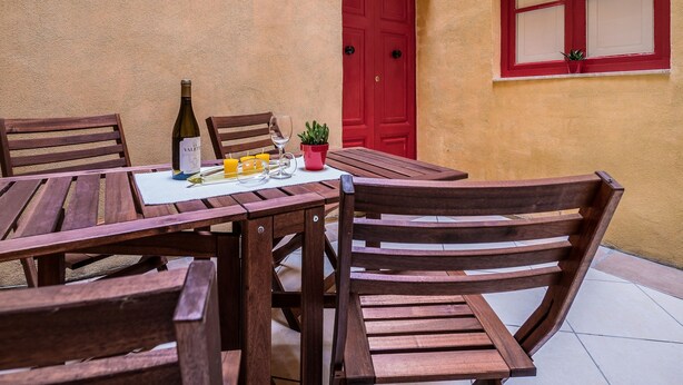 Apartamento, 2 camas de casal, no rés do chão | Terraço/pátio interior