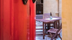 Apartamento, 2 camas de casal, no rés do chão | Terraço/pátio interior