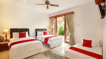 Vila, 2 quartos | 2 quartos, cofres nos quartos, escrivaninha