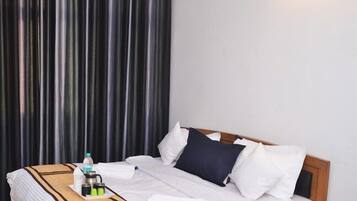 Wi-fi grátis, roupa de cama fornecida