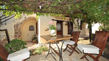 Quarto luxo | Terraço/pátio