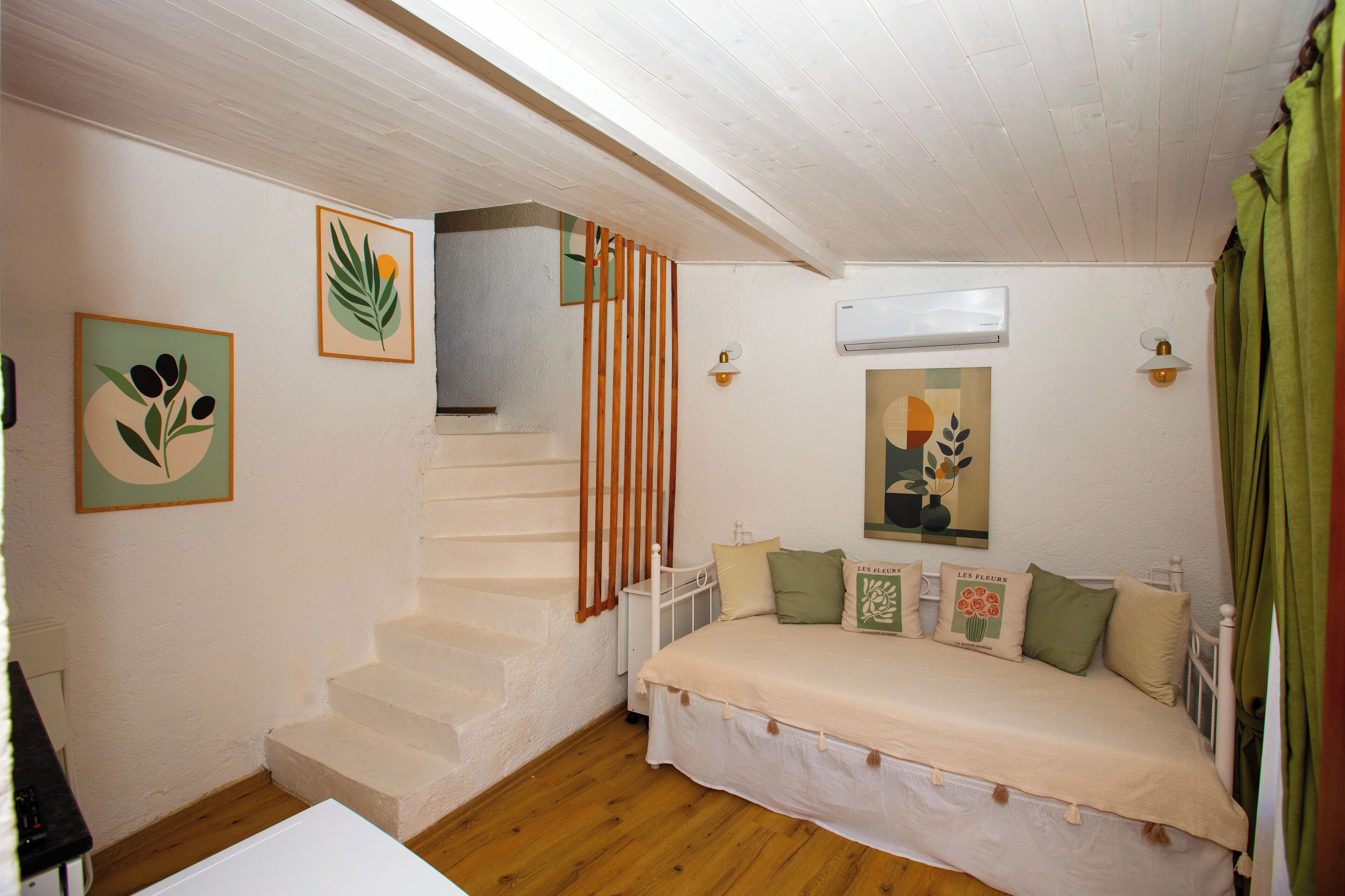 Chalé Familiar | Camas de colchão Select Comfort, com decoração personalizada 