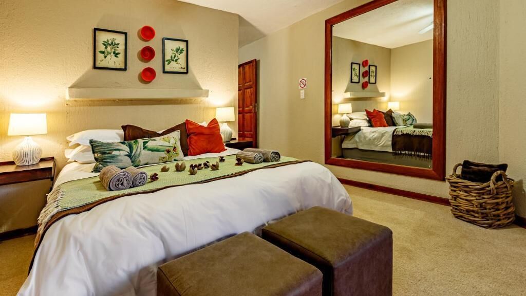 6 quartos, roupas de cama premium, camas com colchões pillow-top