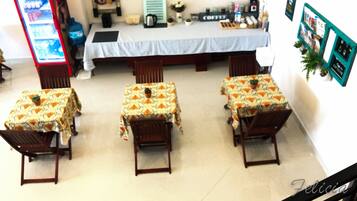 Zona de pequenos-almoços