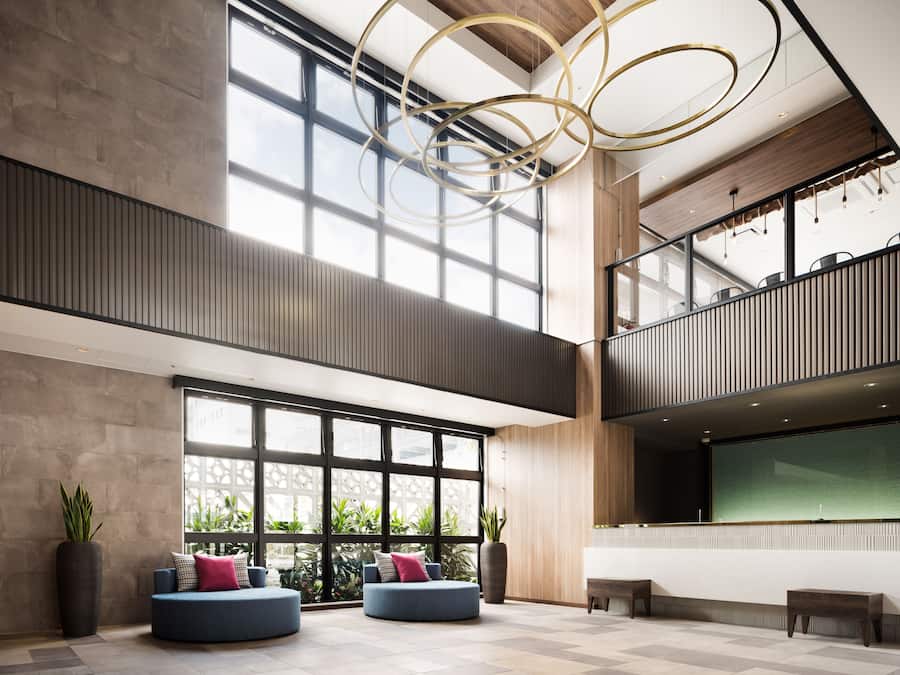 Entrada (vista interior)