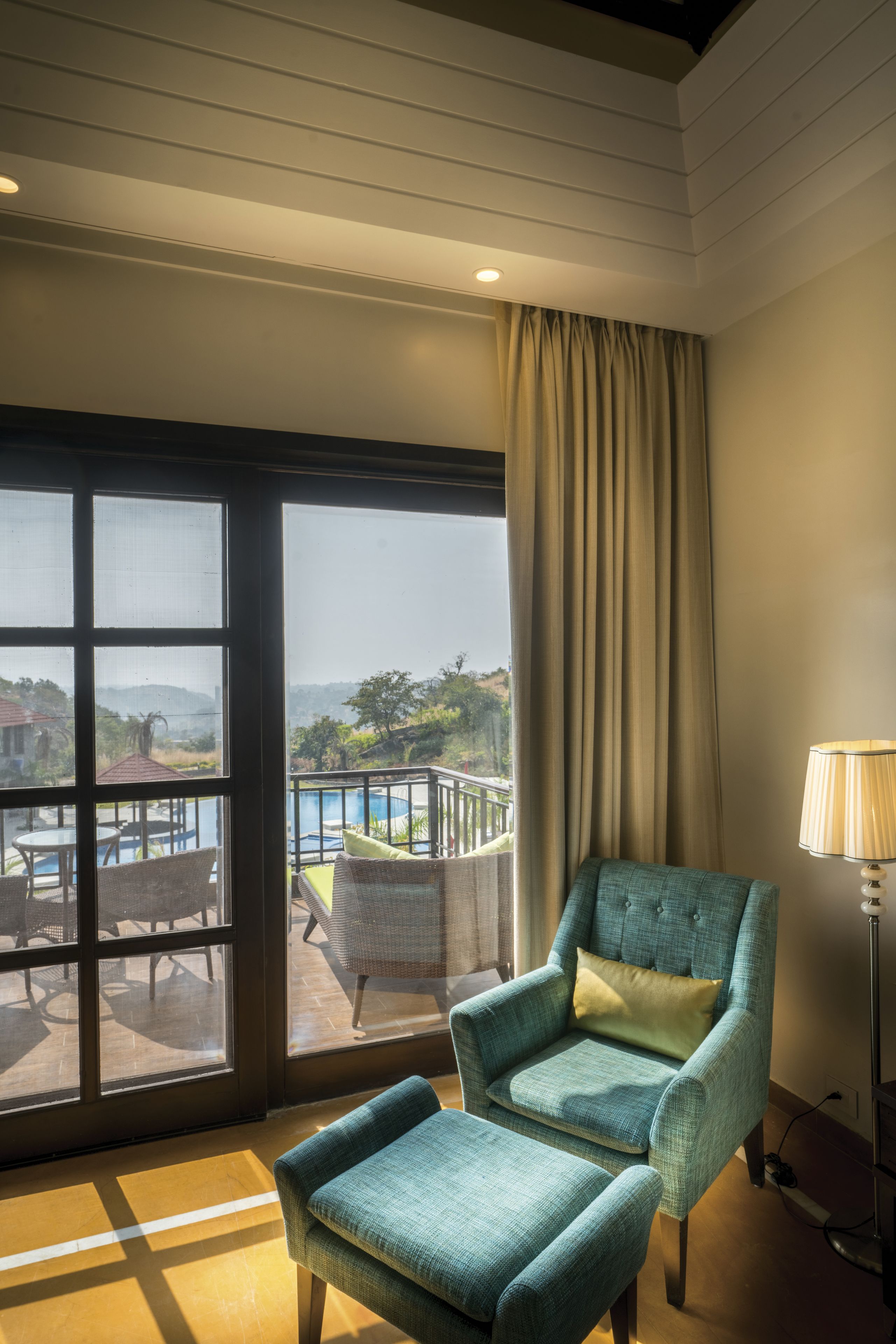 Quarto superior | Área de estar | TV