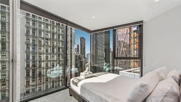 Apartamento Deluxe, 2 quartos | Vista do quarto