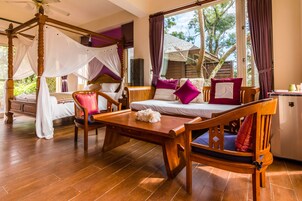 Villa, 1 quarto | 1 quarto, com decoração personalizada, com mobília individualizada