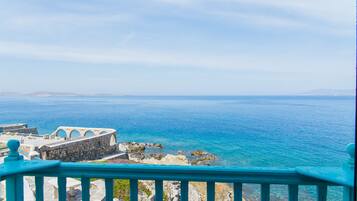 Villa, 4 quartos, piscina privativa, vista para o mar | Vista da varanda