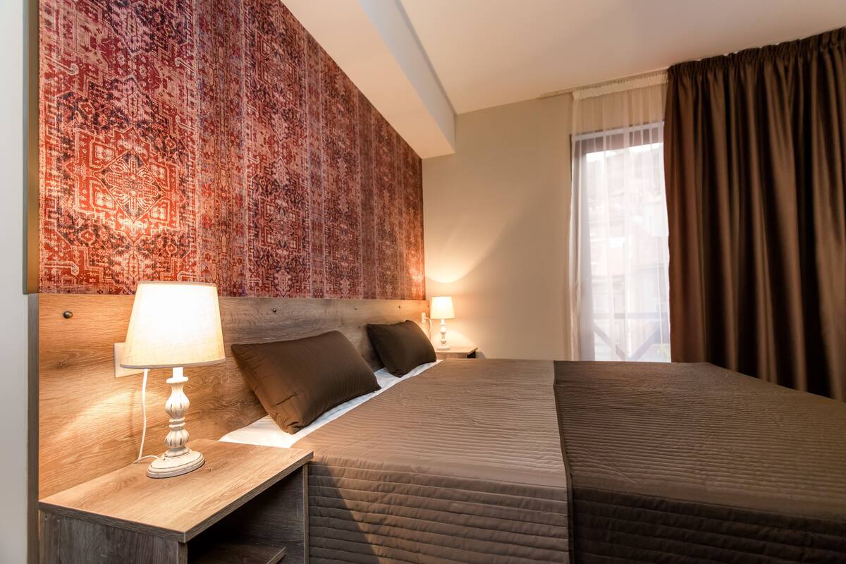 Quarto Duplo ou Twin Superior, Vista para a cidade | Roupa de alta qualidade, minibar, cofre no quarto, secretária 