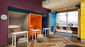 Sala de estar do lobby