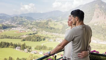 Wohnkomfortzimmer Fuerst | Vista para a montanha