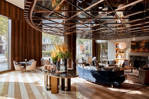 Sala de estar do lobby