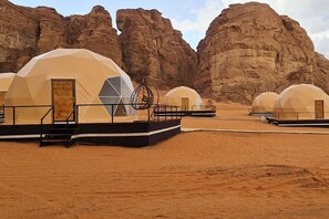 Martian Tent in Luxury Camp 2 with Private Bathroom | Exterior
