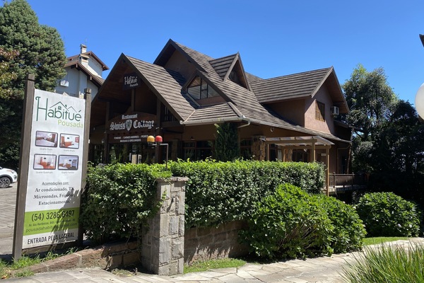 Fachada da propriedade