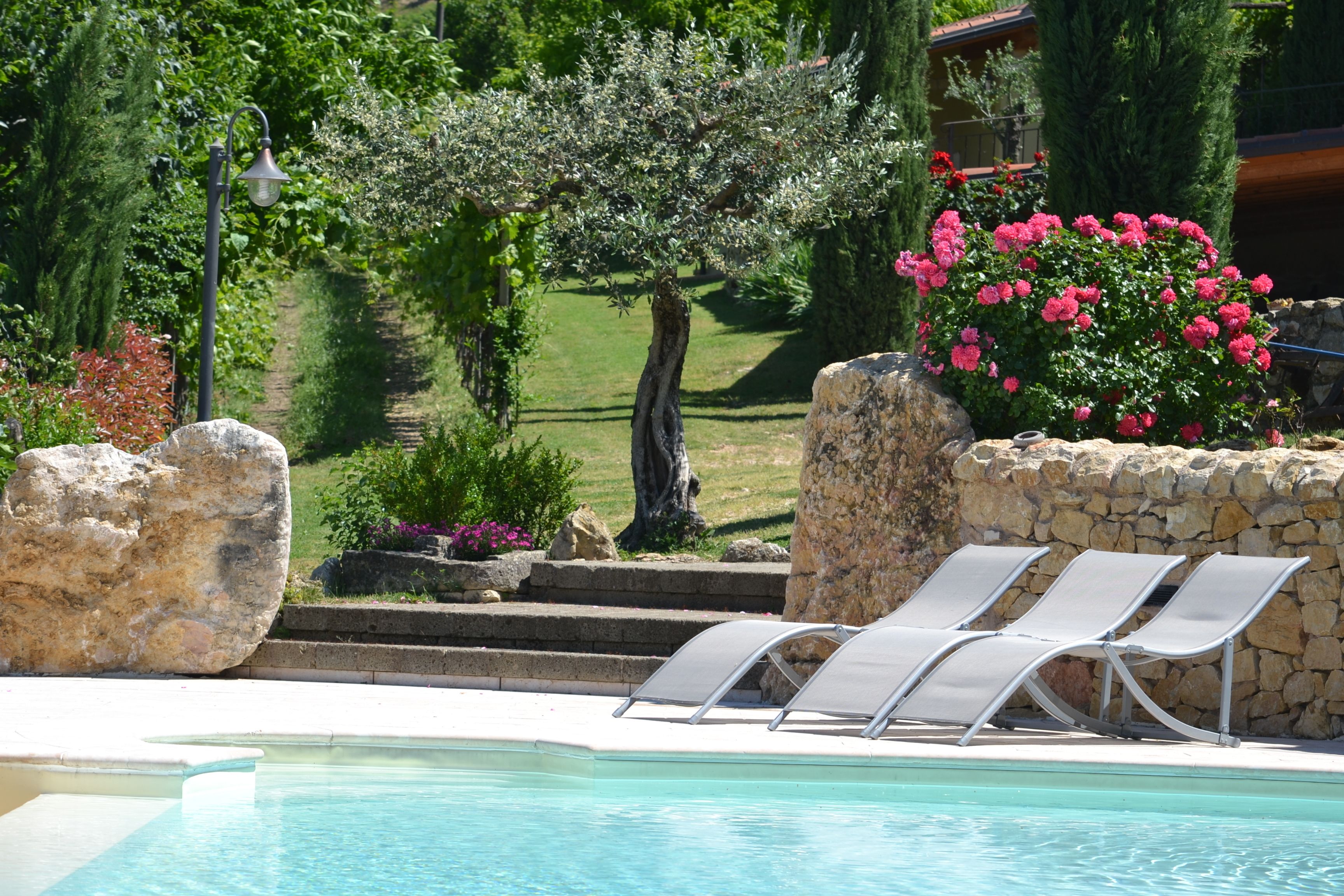 Piscina externa sazonal