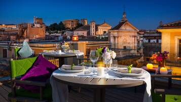 Refeições ao ar livre