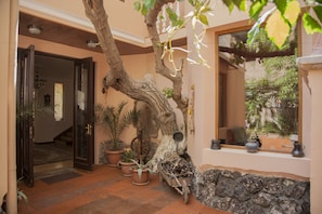 Entrada do alojamento