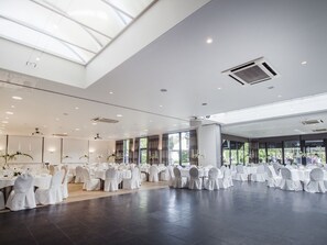 Área interna para casamento