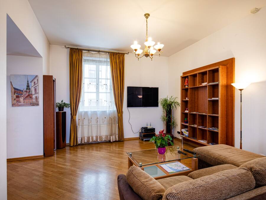 Old Riga Two Level Apartment with river view (Address: Palasta street 9) | Quartos insonorizados, ferro/tábua de engomar, Wi-fi grátis
