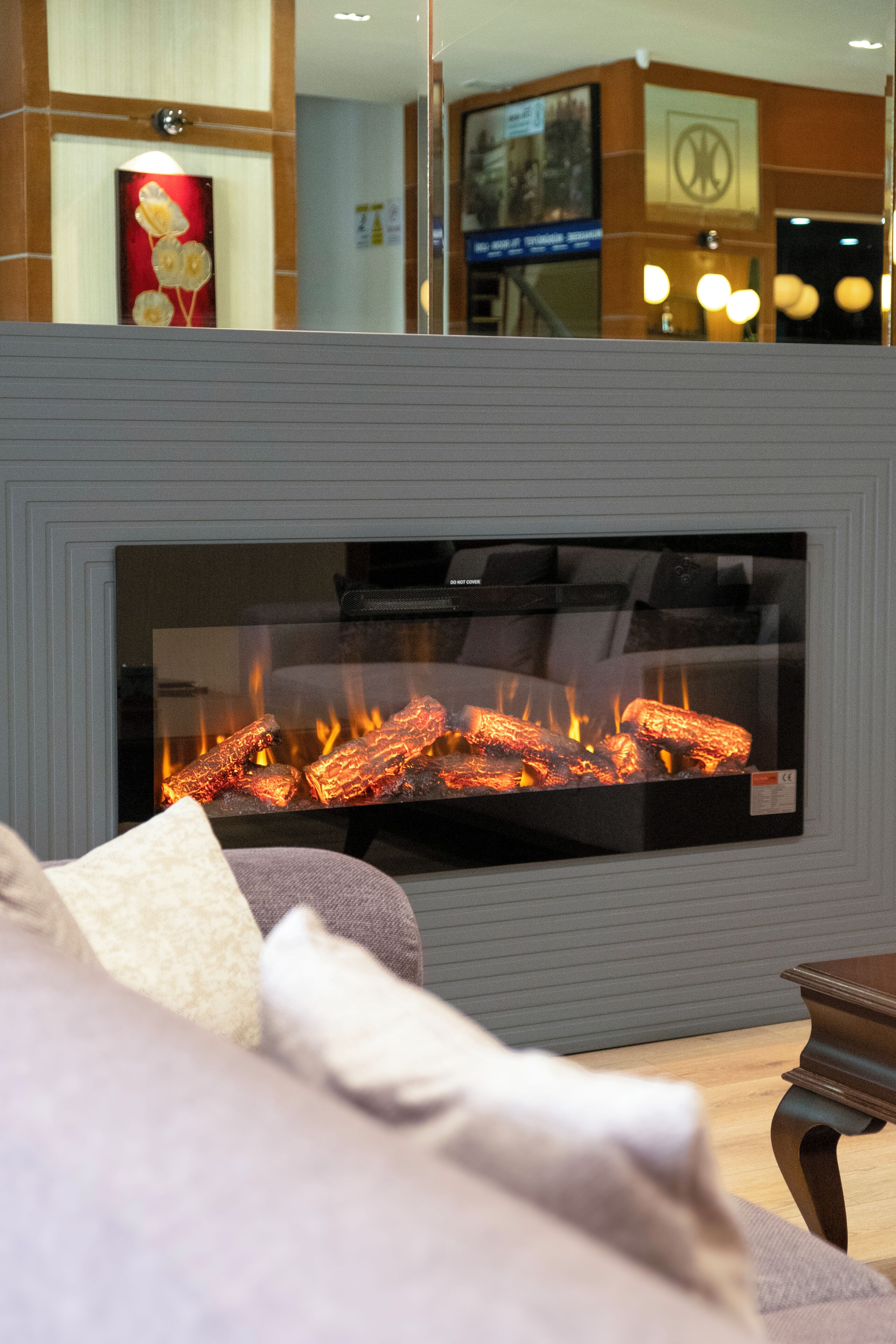 Sala de estar do lobby