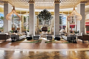 Sala de estar do lobby