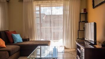 Área de estar no saguão