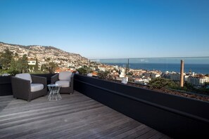 Penthouse, 3 quartos, varanda | Varanda