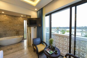 Quarto Premium (Marble) | Minibar, cofre no quarto, secretária, quartos insonorizados 