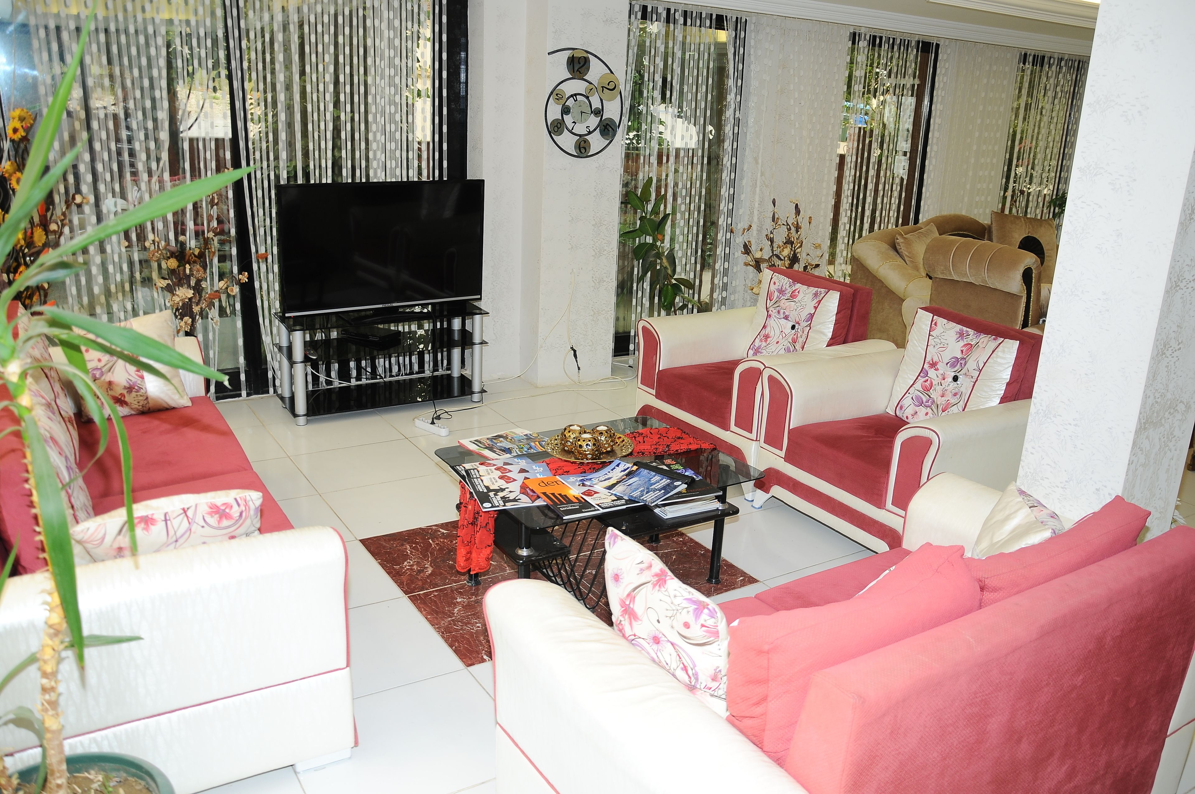 Sala de estar do lobby