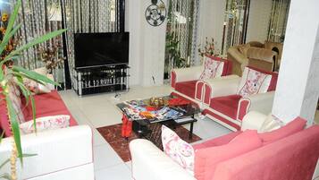 Sala de estar do lobby