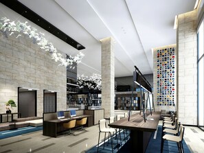 Sala de estar do lobby