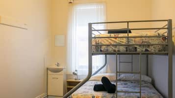 Quartos à prova de som, Wi-Fi de cortesia, roupa de cama