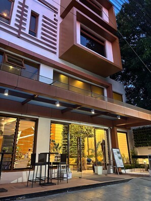 Fachada da propriedade